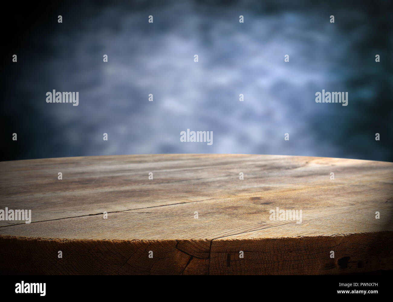 empty table for product display montages Stock Photo - Alamy
