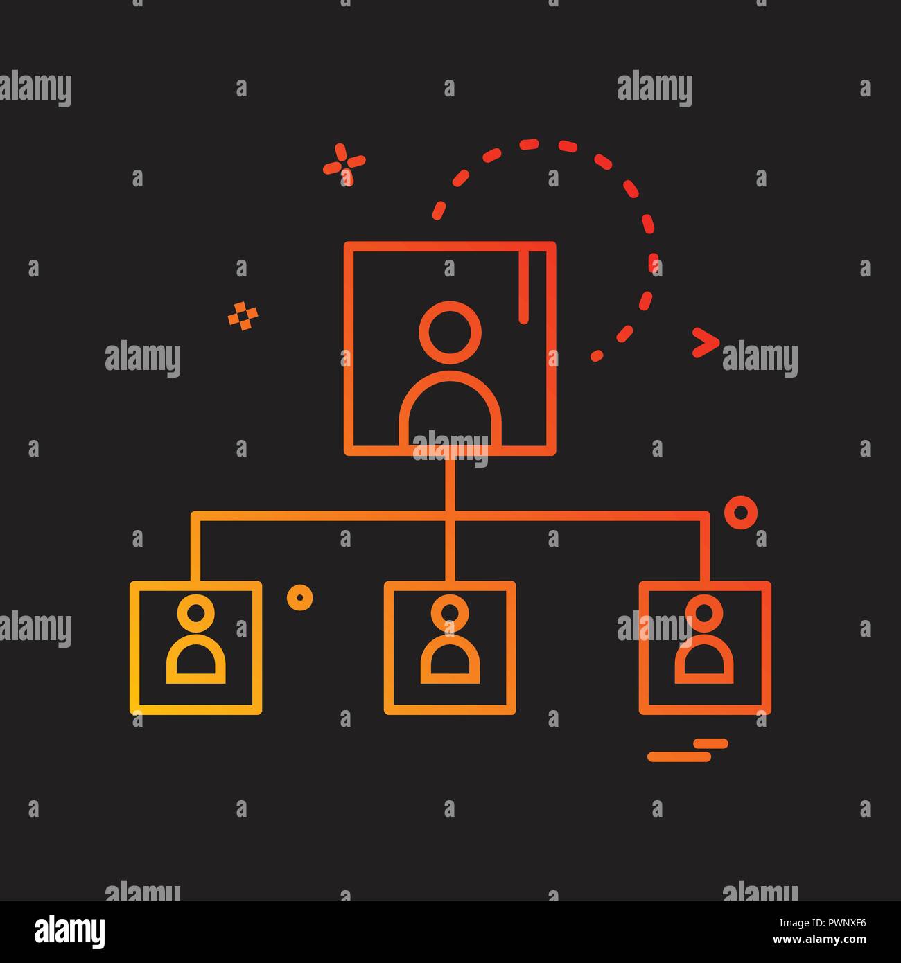 Network icon design vector Stock Vector Image & Art - Alamy