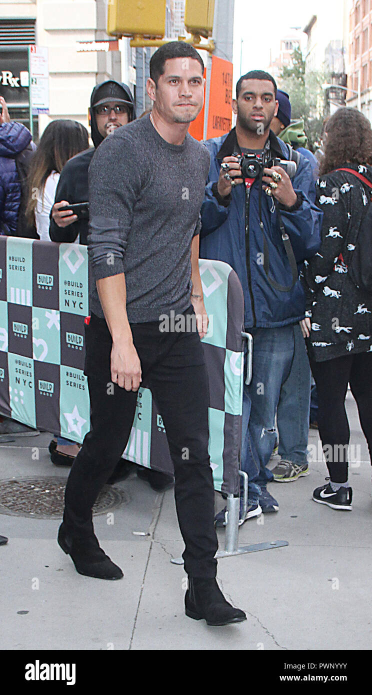 NEW YORK, NY - October 16: JD Pardo at Build Series in New York City on ...