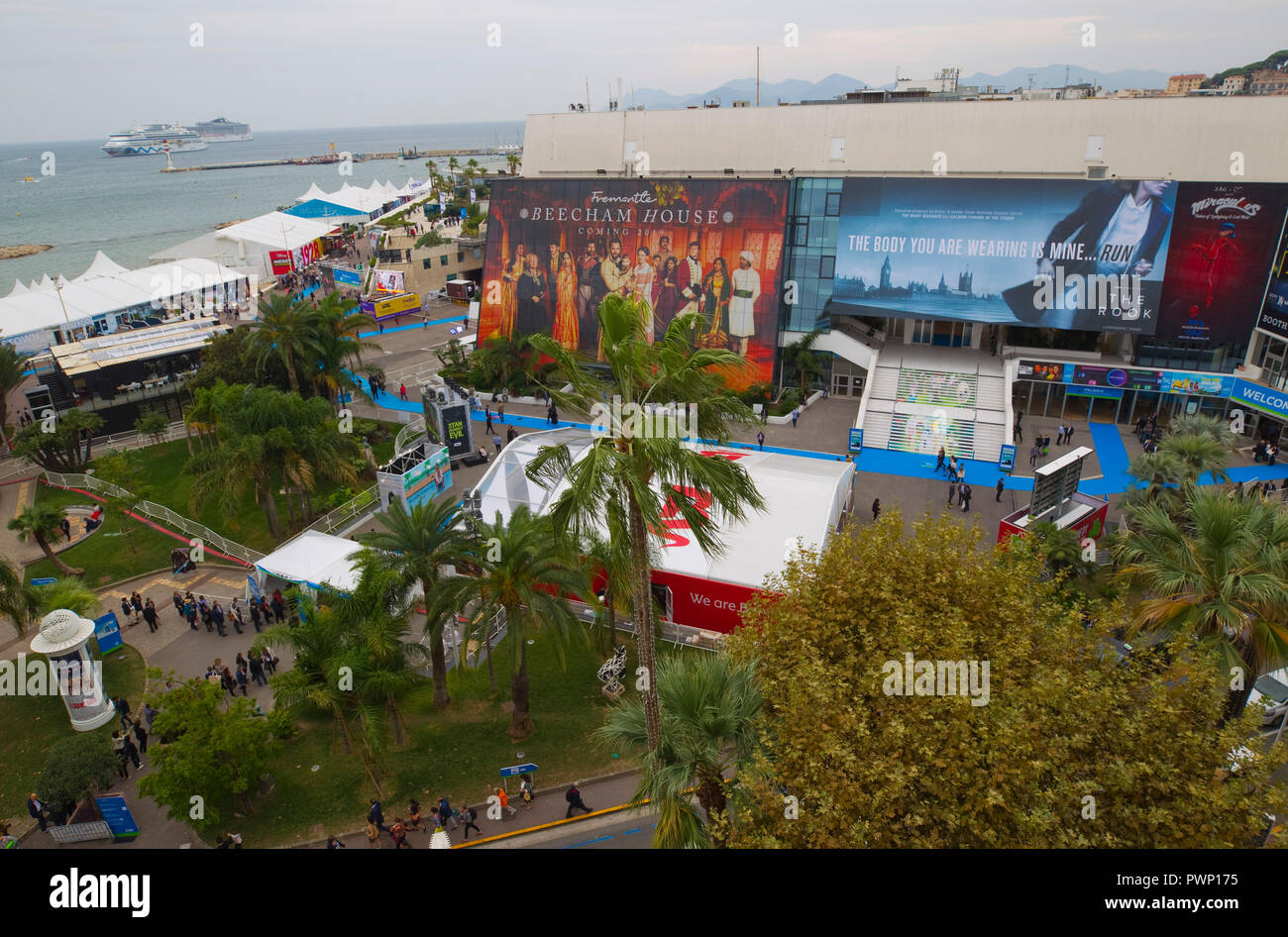 Cannes, France - October 16, 2018: MIPCOM, The World's Leading ...