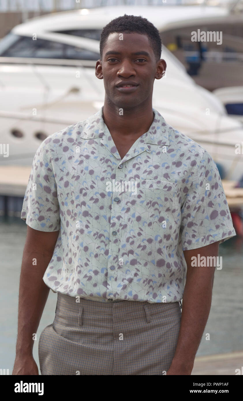 Cannes, France - October 16, 2018: MIPCOM with Actor Malachi Kirby for ...