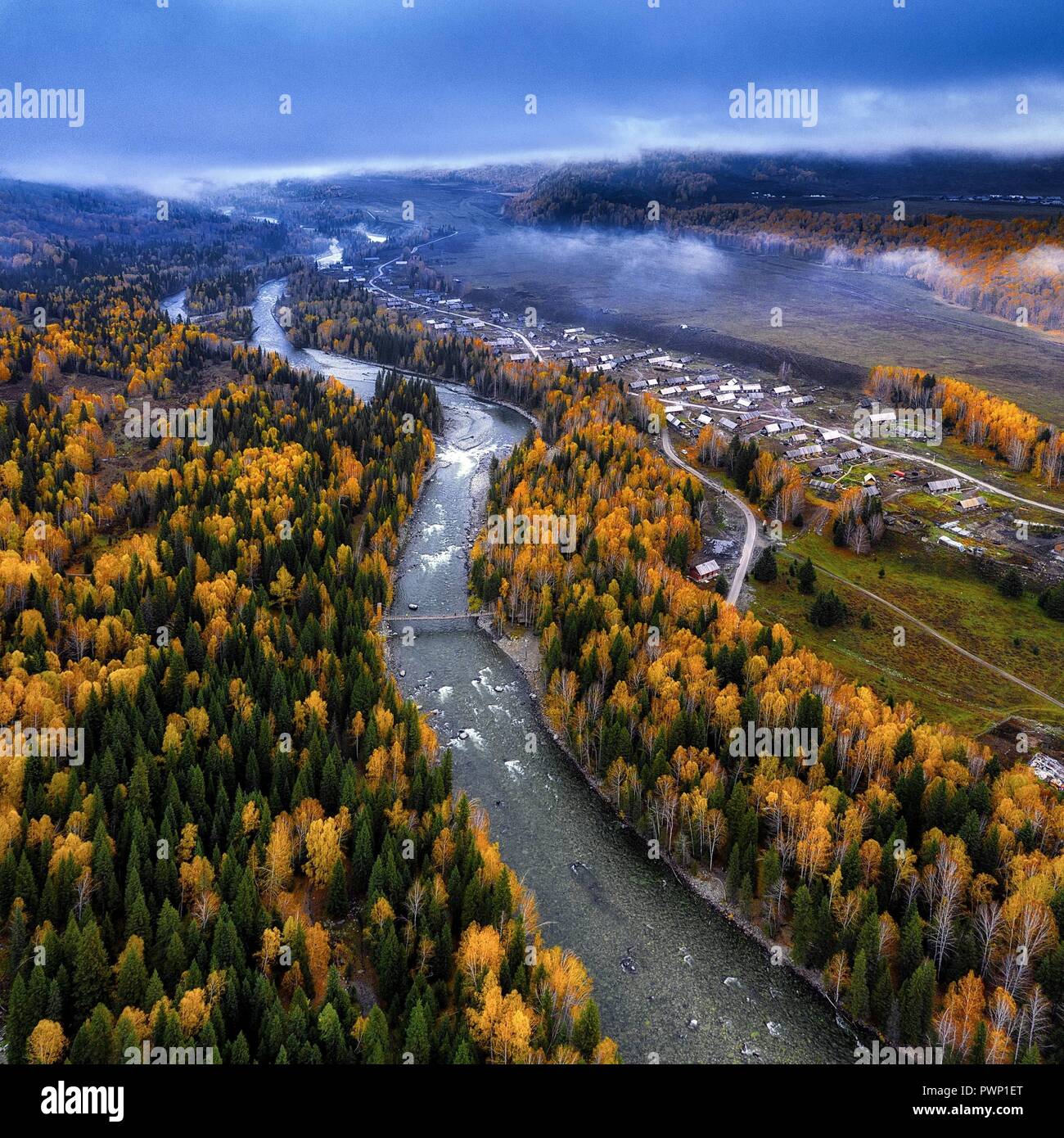 Xinjiang, Xinjiang, China. 17th Oct, 2018. Xinjiang, CHINA-The Hemu ...