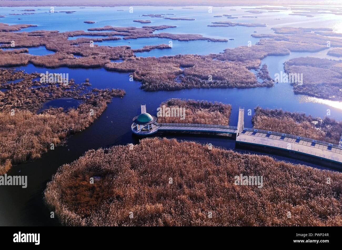 Daqing, Daqing, China. 17th Oct, 2018. Daqing, CHINA-Aerial photograohy ...