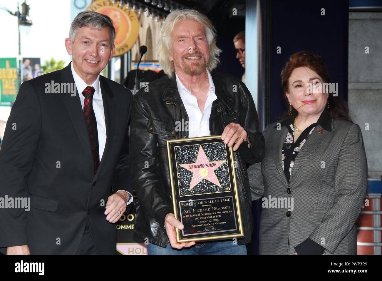 Hollywood, California, USA. 15th Oct, 2018. I16013CHW.Sir Richard ...