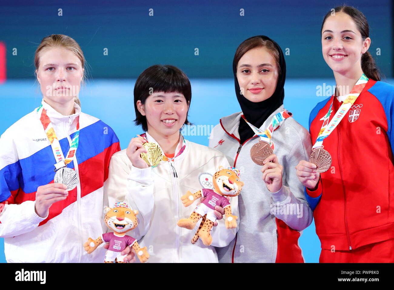 Buenos Aires, Argentina. 17th Oct, 2018. (L-R) Hernysheva Anna (RUS ...