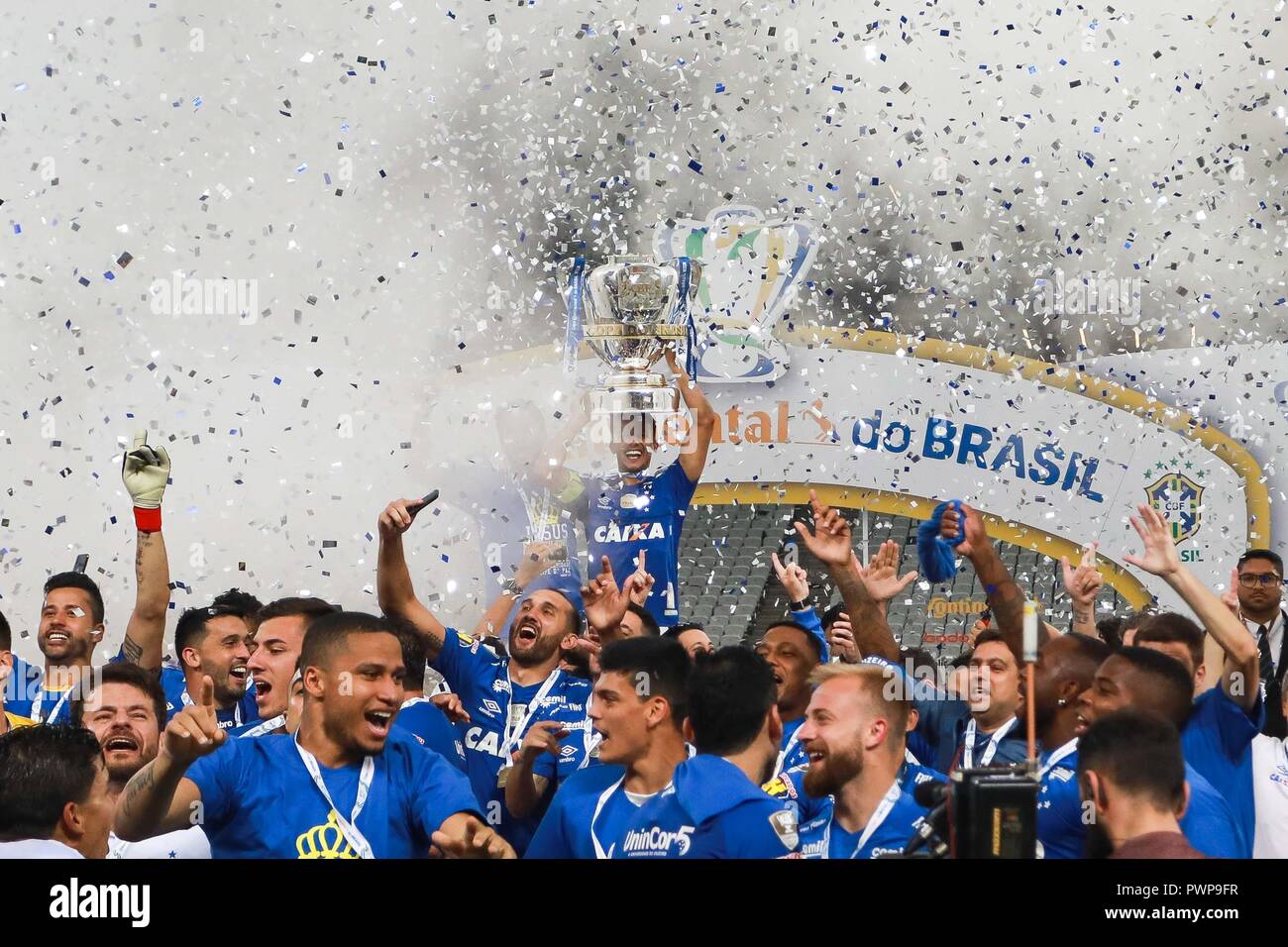 Sao Paulo, Brazil. 17th October, 2018. Corinthians v Cruzeiro ...