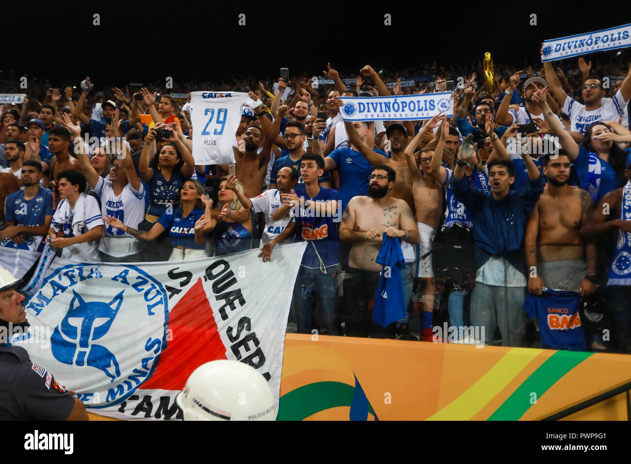 Sao Paulo, Brazil. 17th October, 2018. Corinthians v Cruzeiro ...