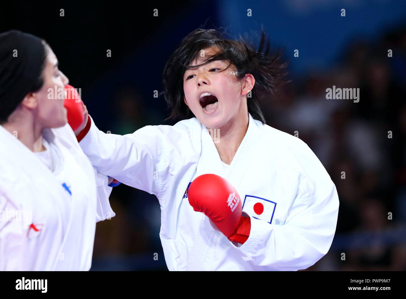 Buenos Aires, Argentina. 17th Oct, 2018. Rinka Tahata (JPN) Karate ...
