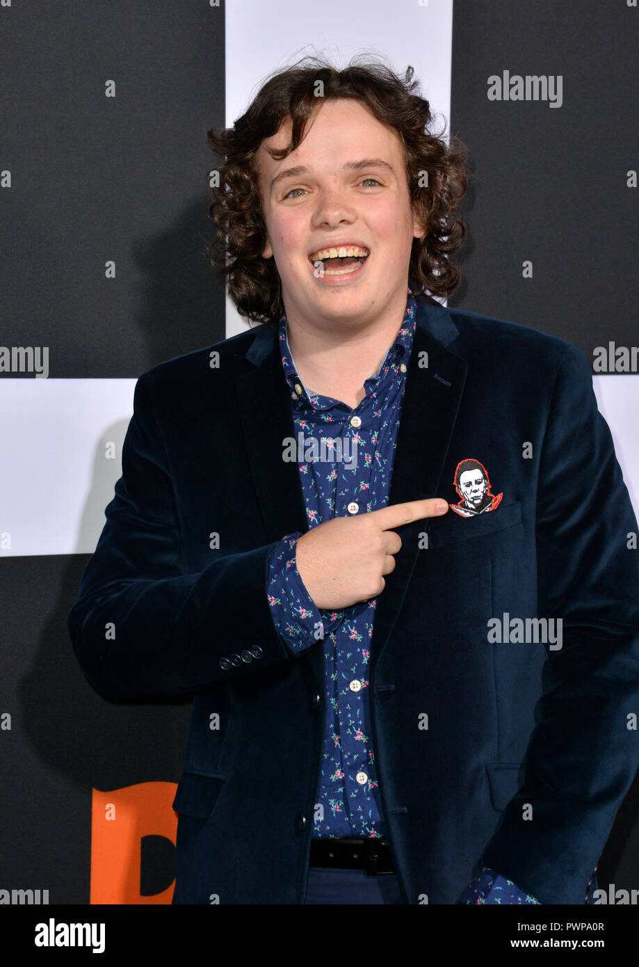 Hollywood, California, USA. 17th October, 2018. Drew Scheid at the ...