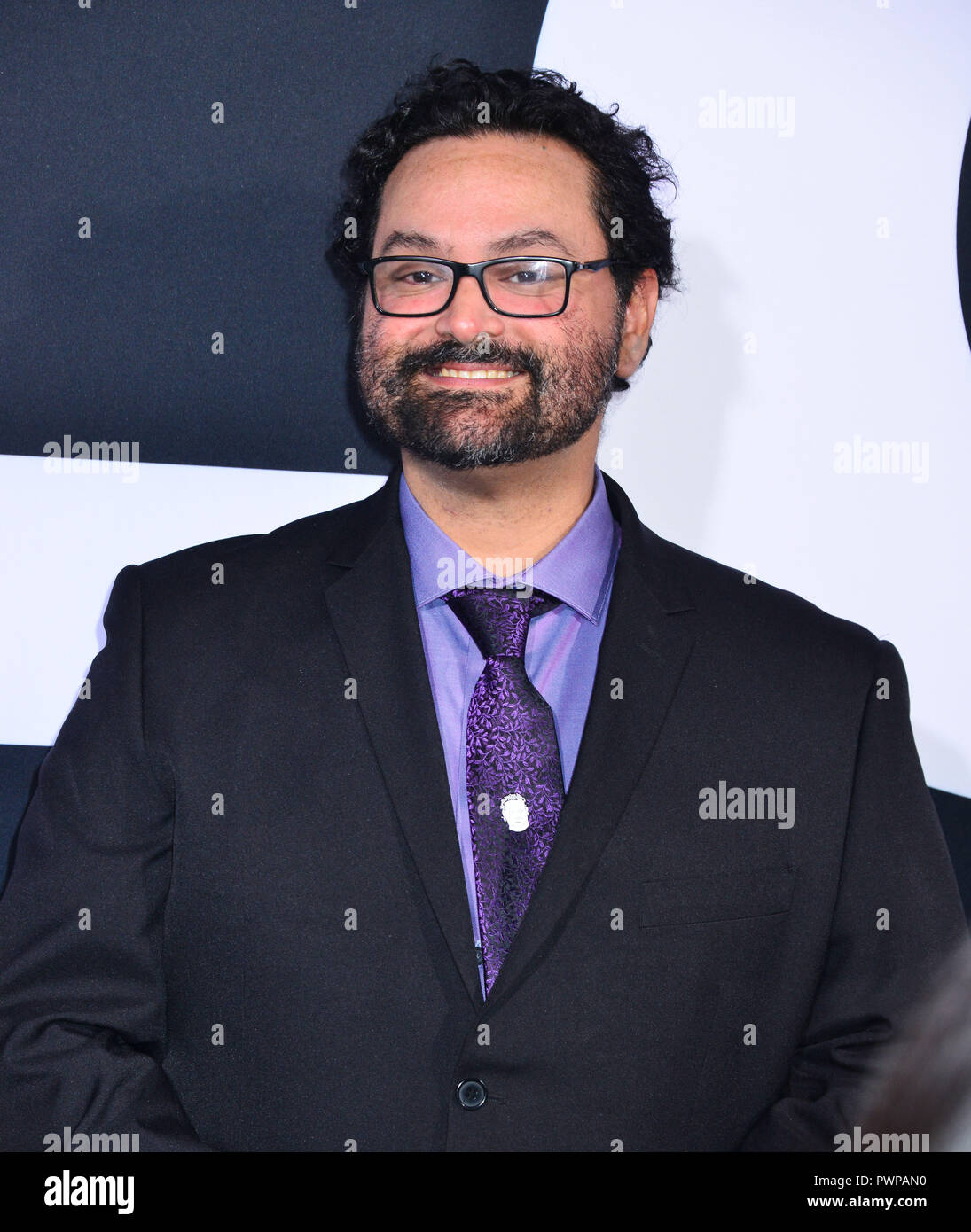 Hollywood, California, USA. 17th October, 2018. Jeff Fradley - writer ...