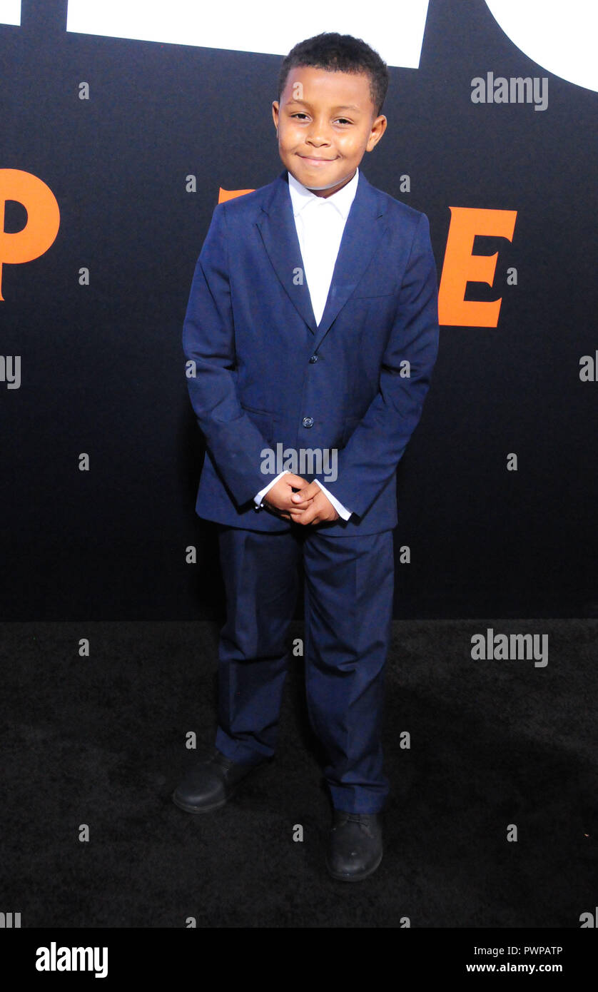 Hollywood, California, USA. 17th October, 2018. Actor Jibrail Nantambu ...