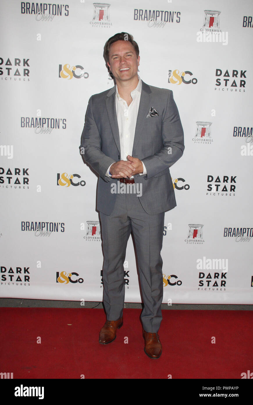 Scott Porter 10/17/2018 The Los Angeles premiere of "Brampton's Own ...