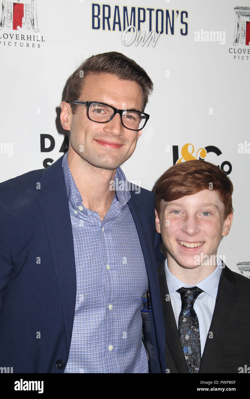 Alex Russell, Carter Hastings 10/17/2018 The Los Angeles premiere of ...