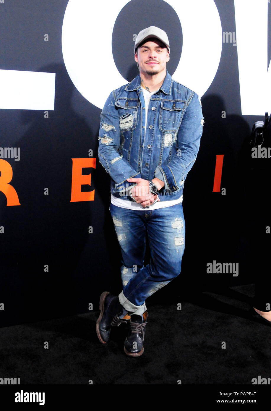 Hollywood, California, USA. 17th October, 2018. Dancer Beau Casper ...