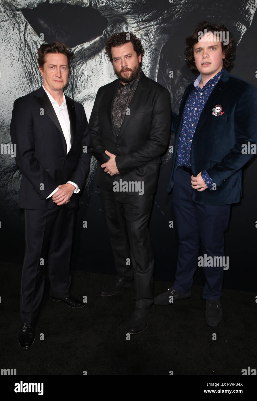 Hollywood, California, USA. 17th Oct, 2018. David Gordon Green, Danny ...