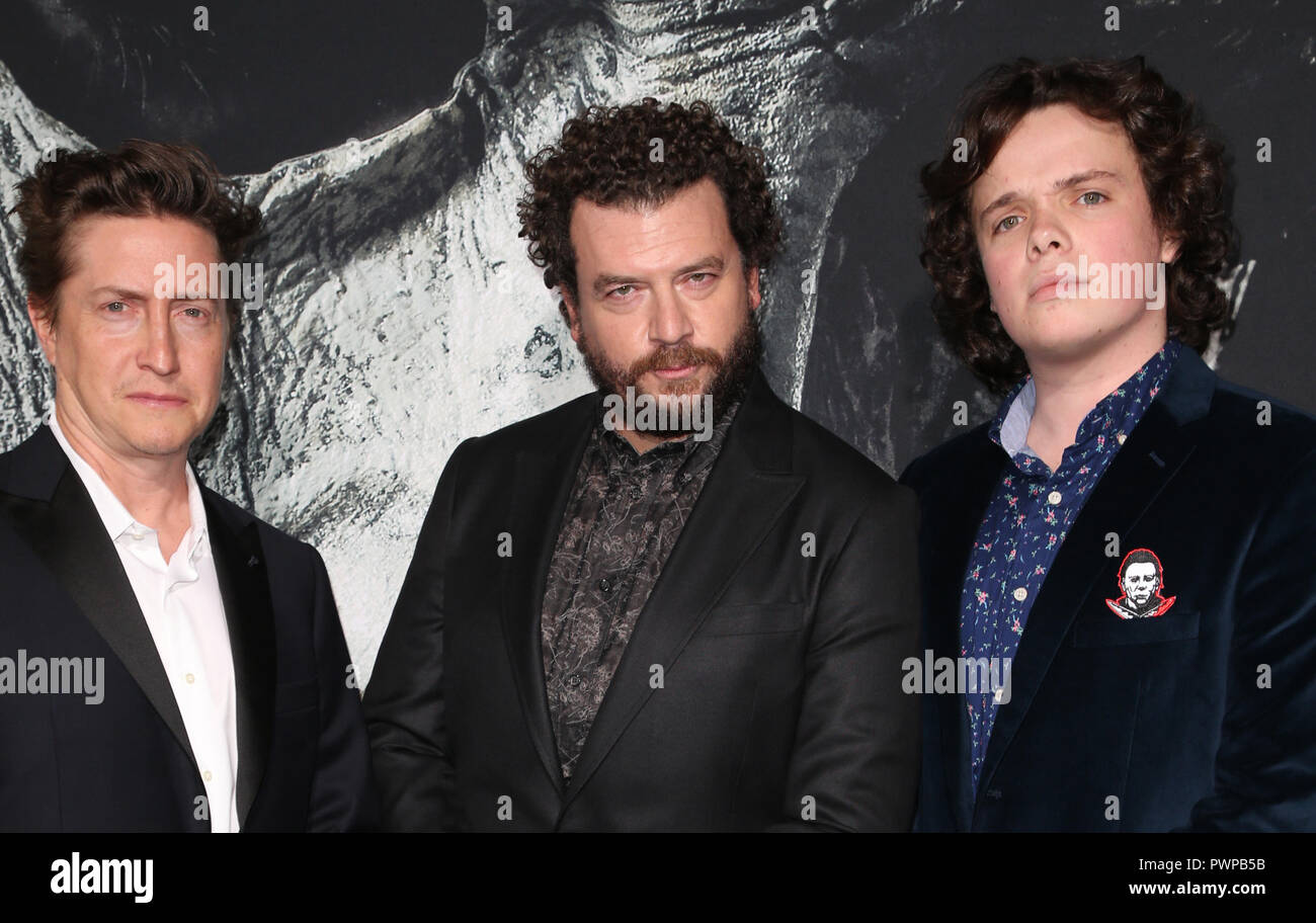 Hollywood, California, USA. 17th Oct, 2018. David Gordon Green, Danny ...
