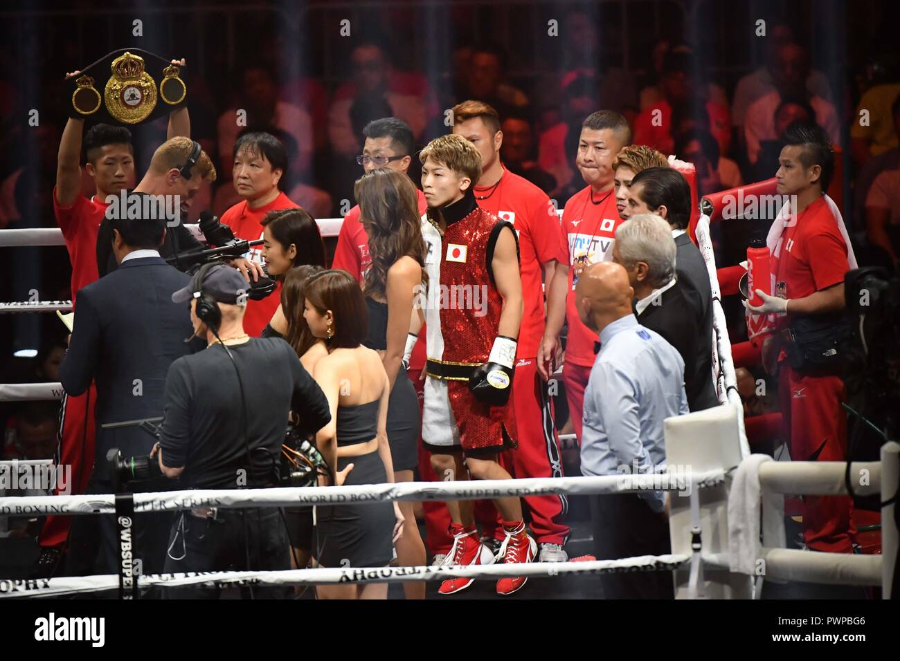 Kanagawa, Japan. 7th Oct, 2018. Naoya Inoue (JPN) Boxing : Naoya Inoue ...