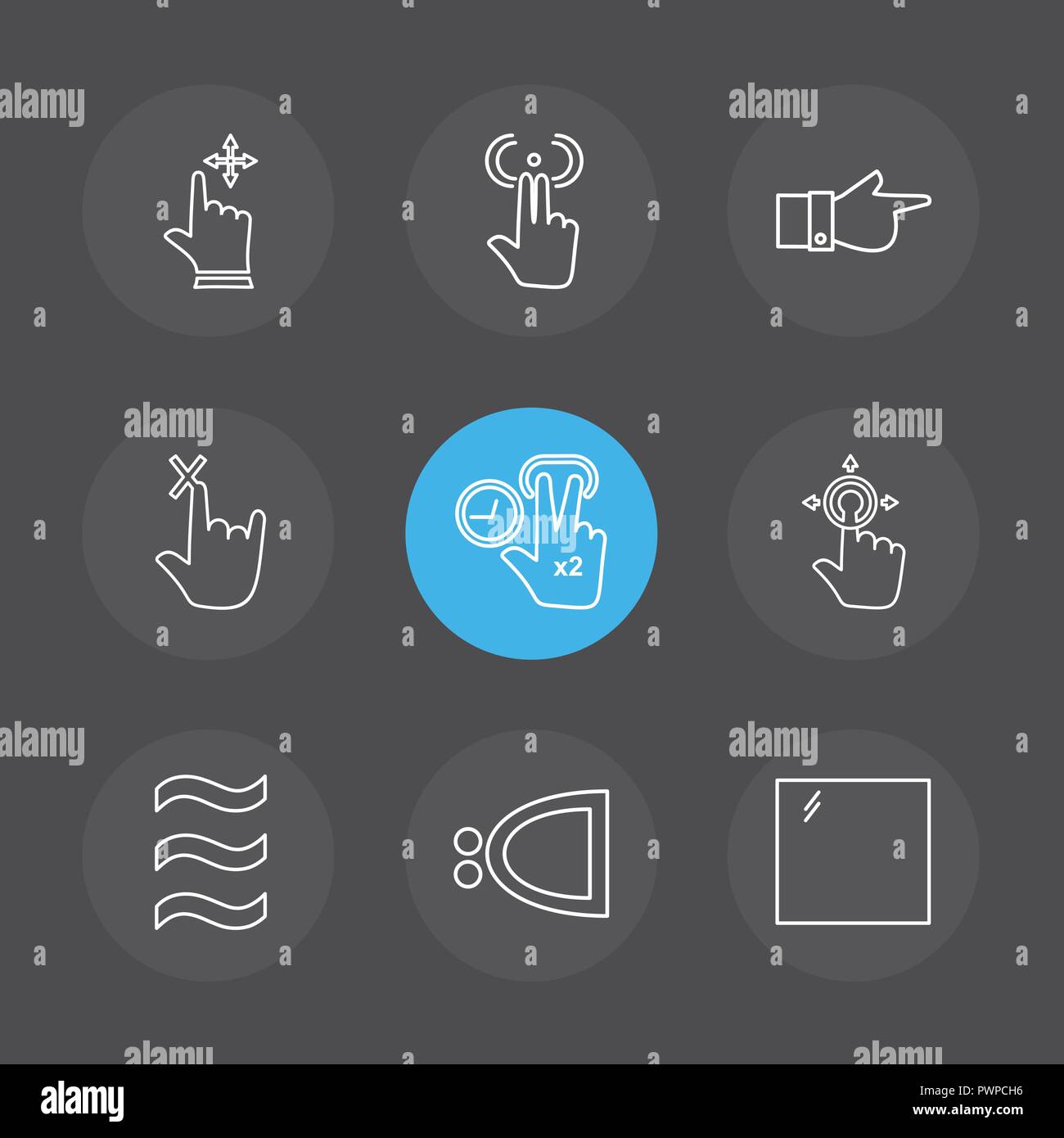 hands , pointer , arrows , directions , signs , ui , user interface ...