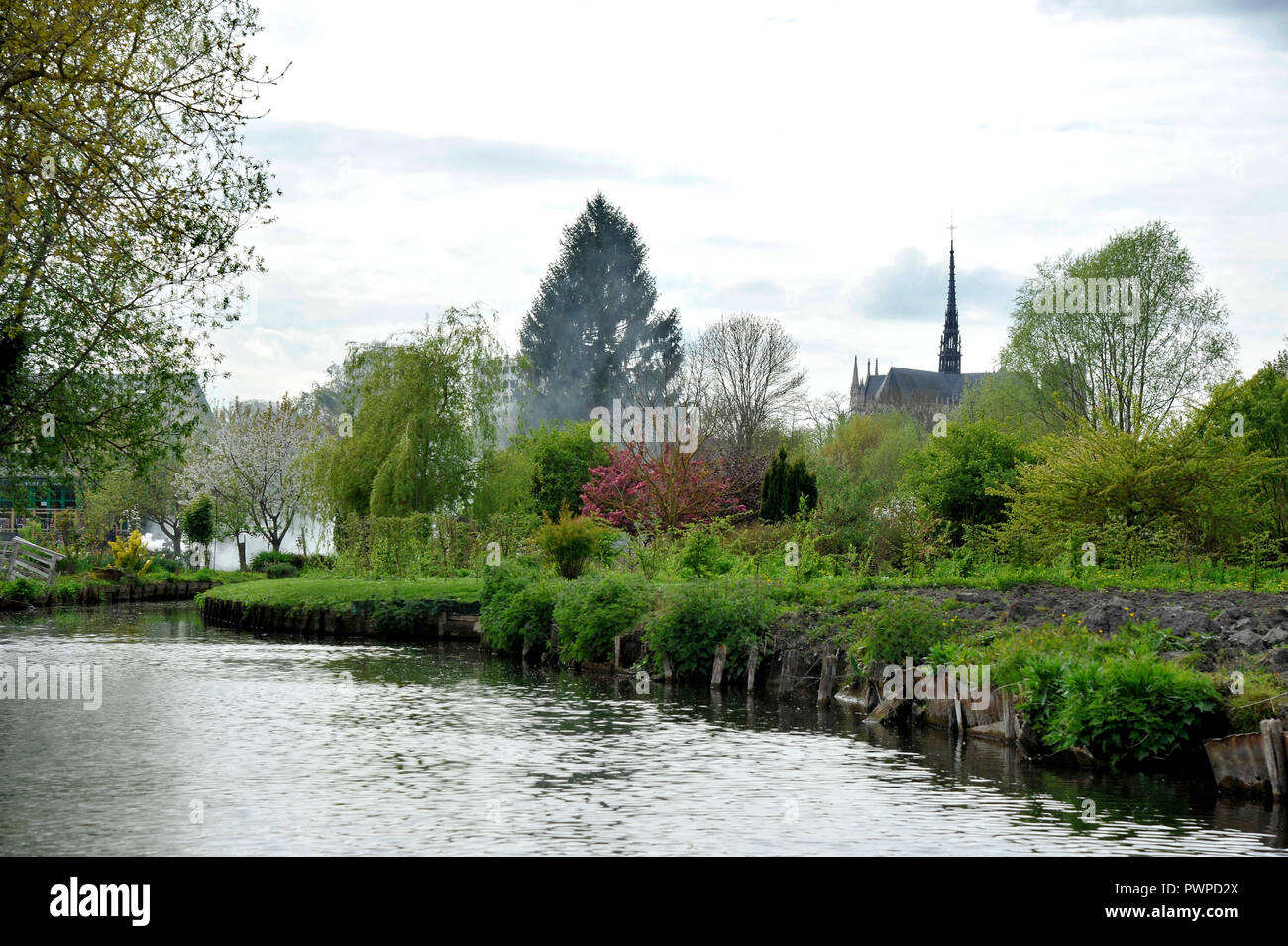 France, region of Hauts de France, Somme department, city of Amiens ...