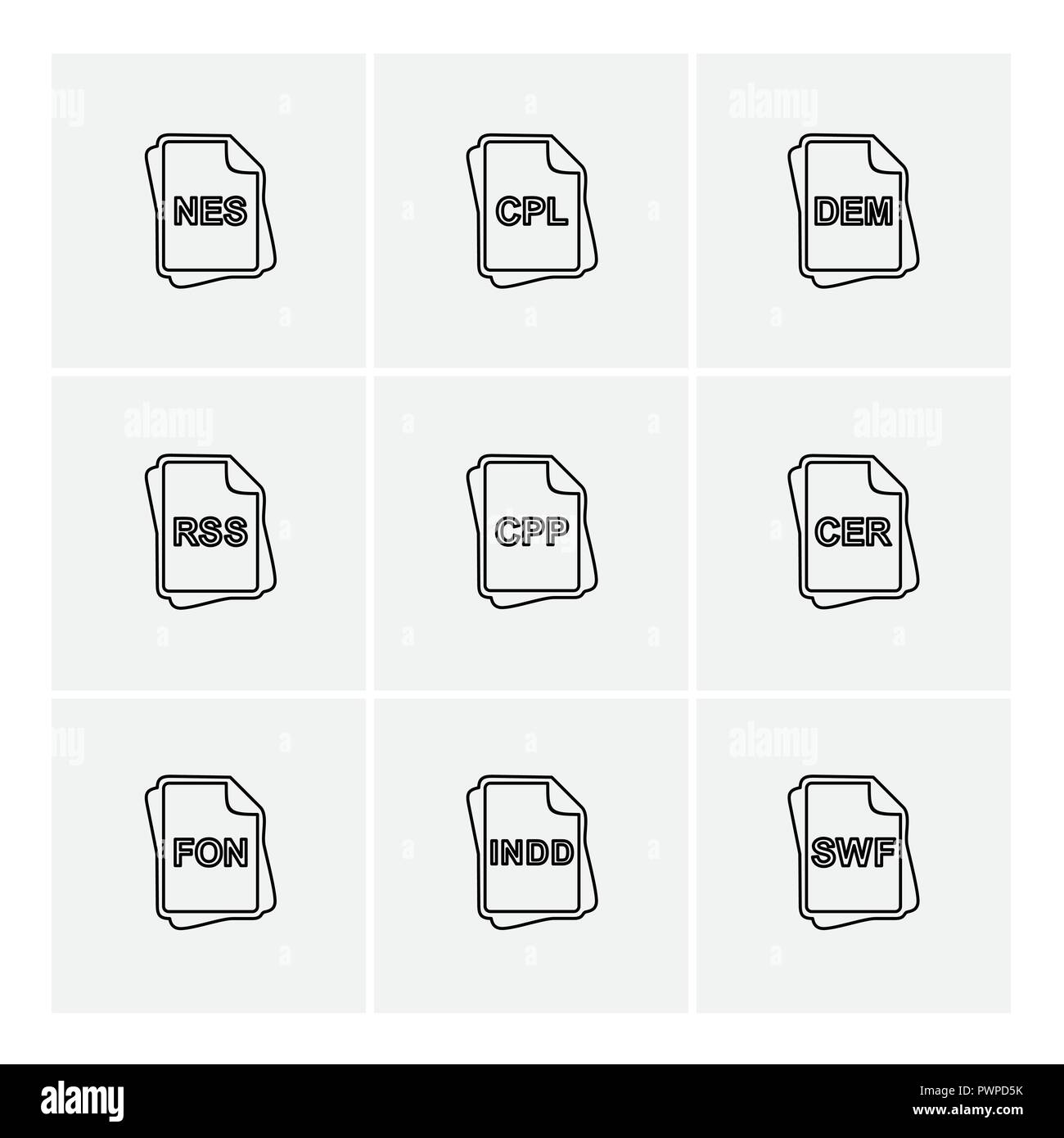 file type , files , documents , file , doc , ai , psd , pdf , png , jpg ...