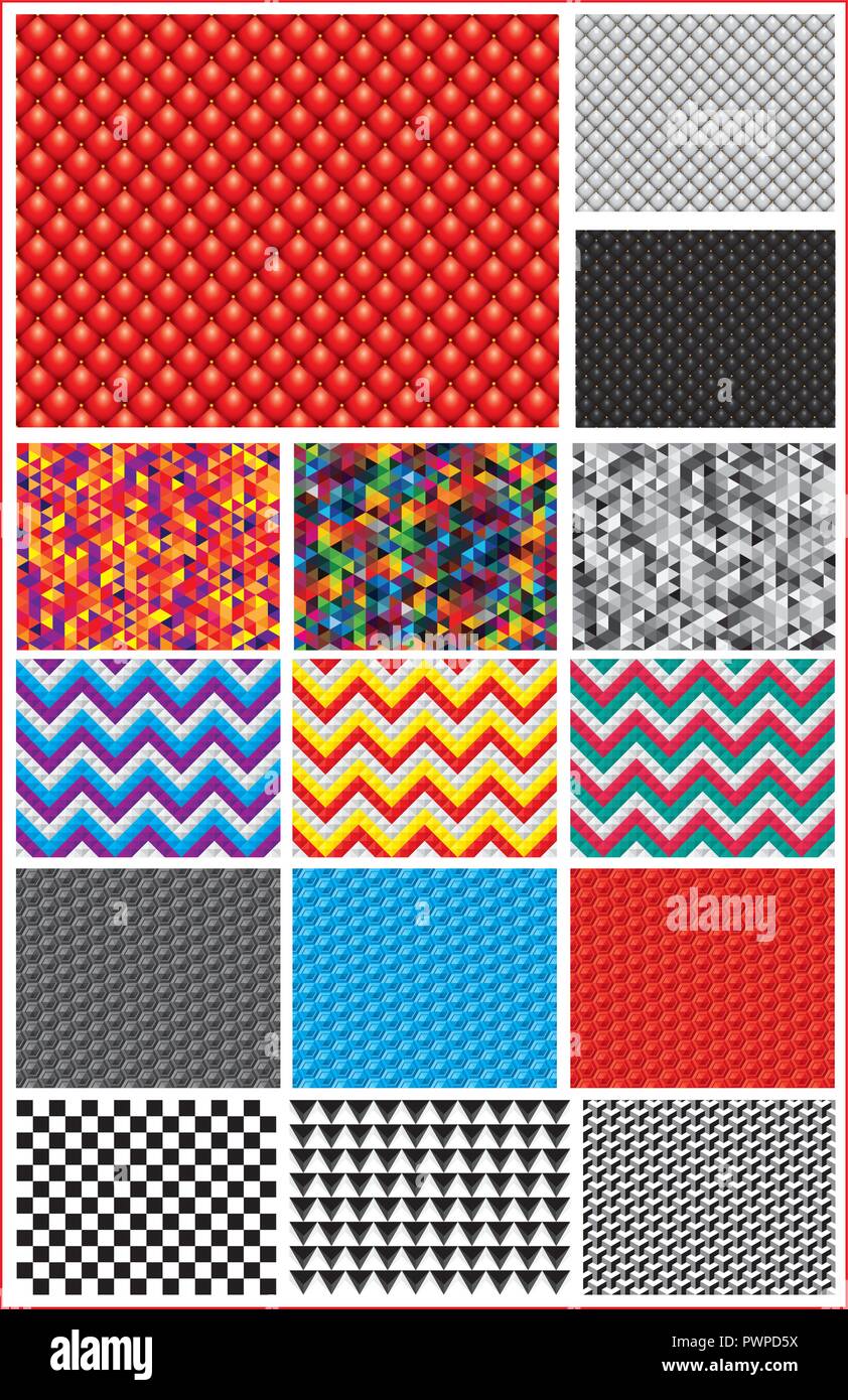 set of vector backgrounds vector illustration Stock Vector Image & Art ...