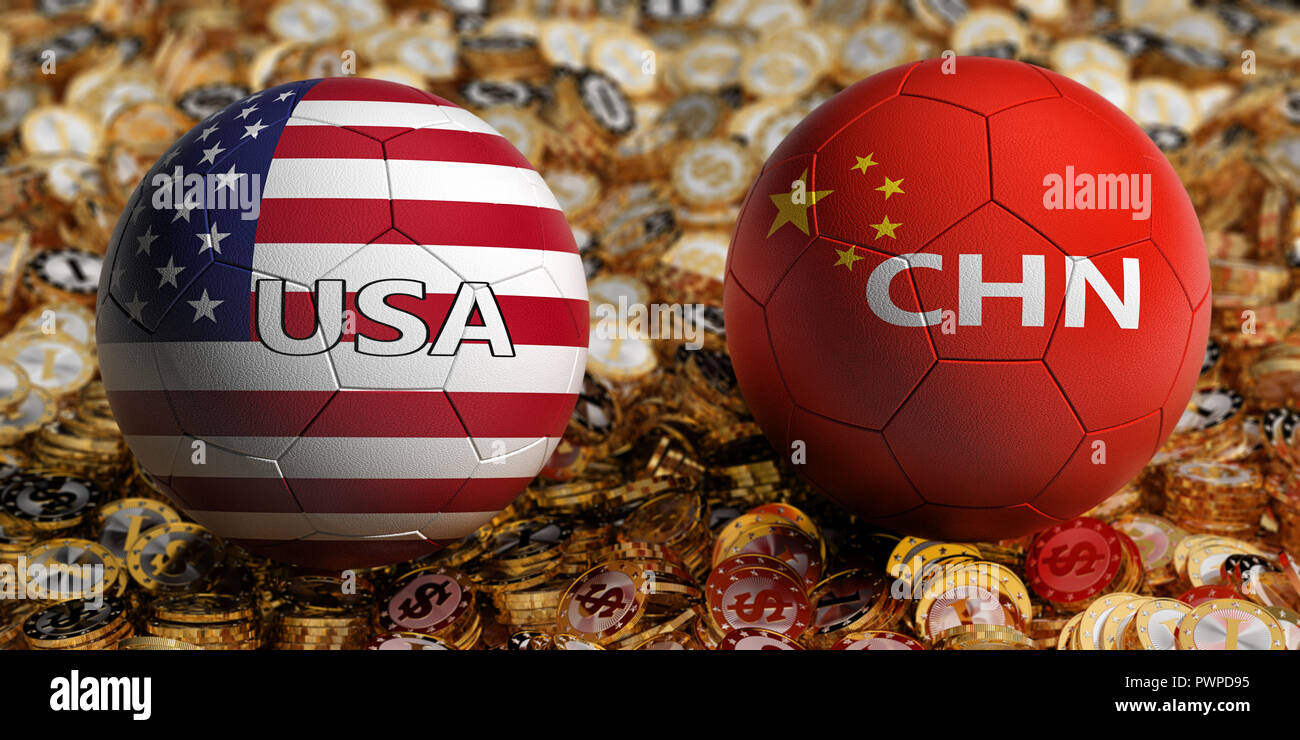China vs usa hi-res stock photography and images - Alamy