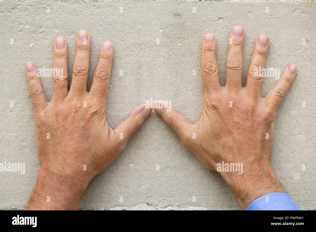 Flat hands hi-res stock photography and images - Alamy
