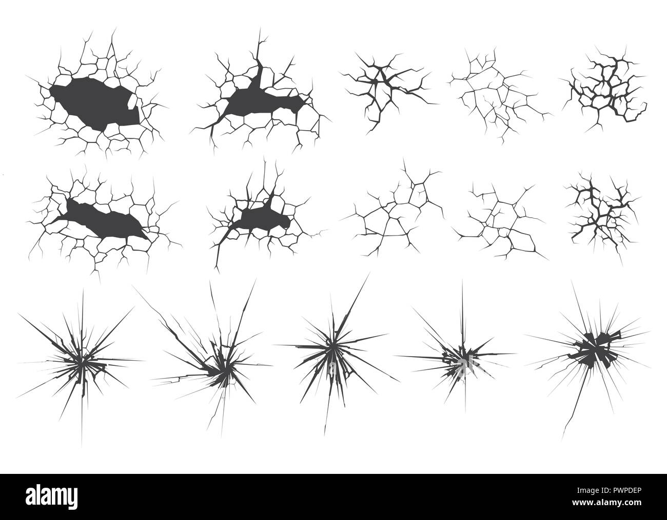 Vector background in glass Stock Vector Images - Alamy