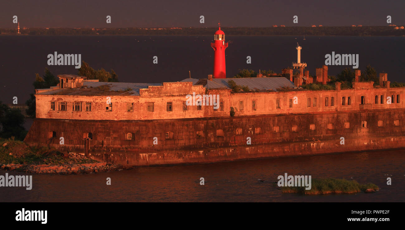 Russia, Kronstadt. Neva Bay Stock Photo - Alamy