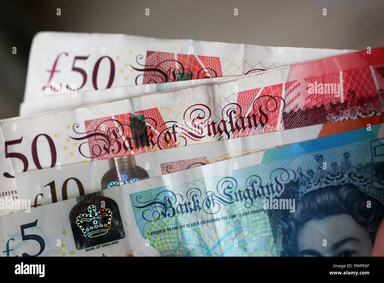 50 pound note hi-res stock photography and images - Alamy