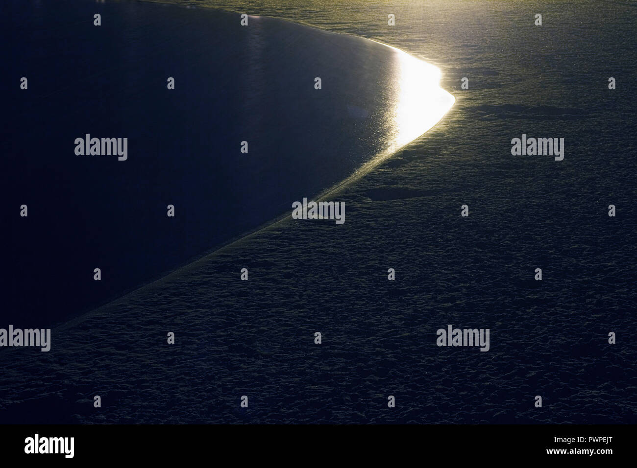 Body of water at night Stock Photo - Alamy
