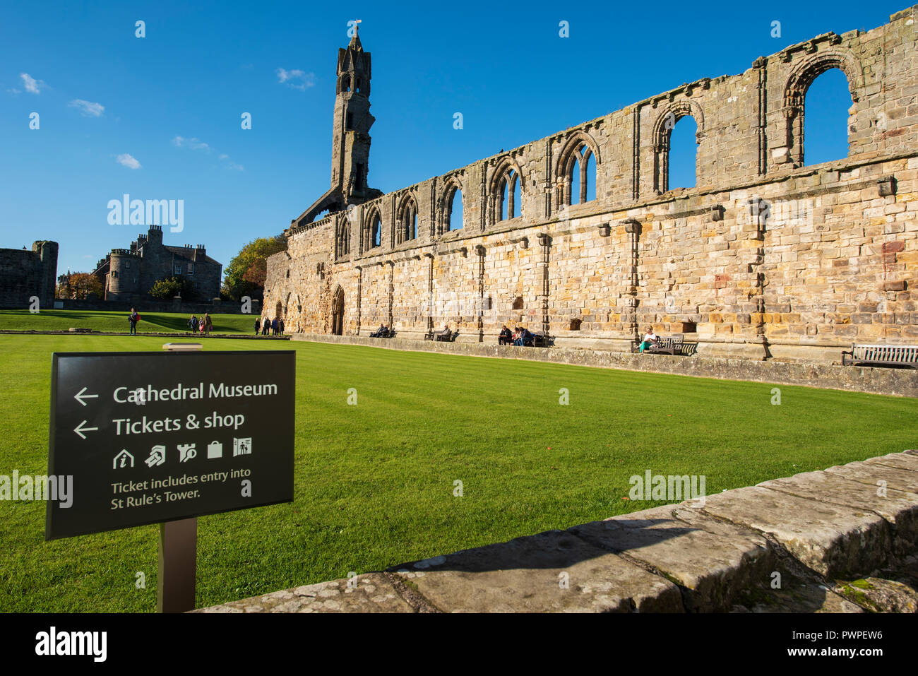 St. Andrews Cathedral, St Andrews, Fife, Scotland Stock Photo - Alamy