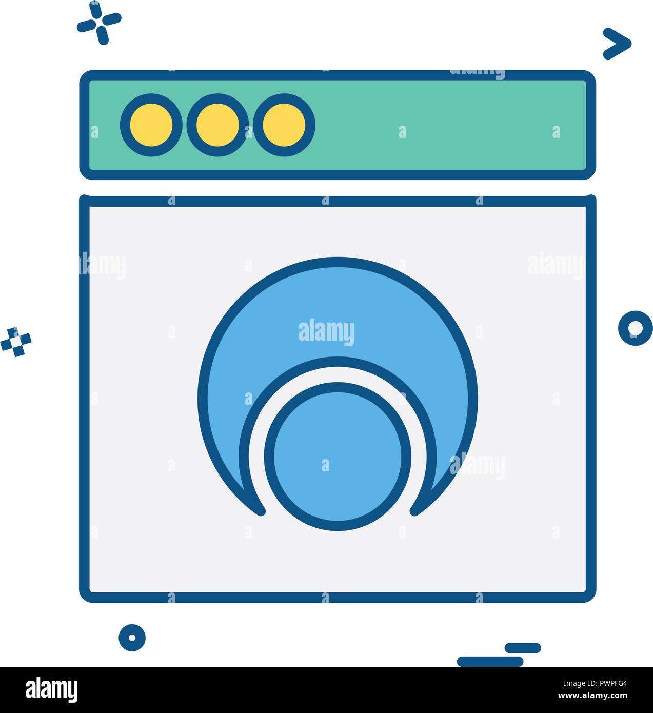 Web layouts icon design vector Stock Vector Image & Art - Alamy