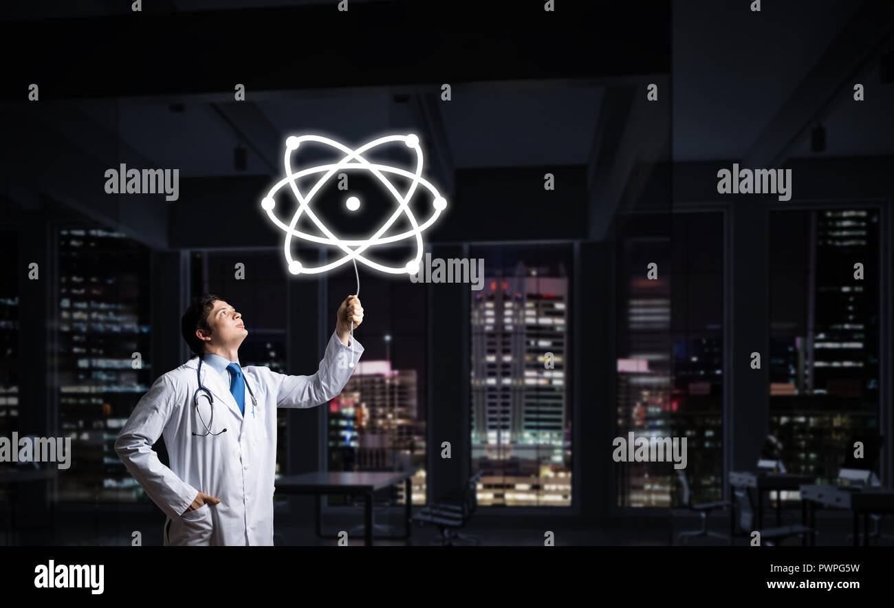 Molecular technology and medical industry Stock Photo - Alamy