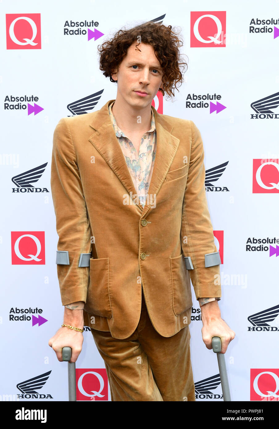 Blaine Harrison during the Q Awards 2018 in association with Absolute ...