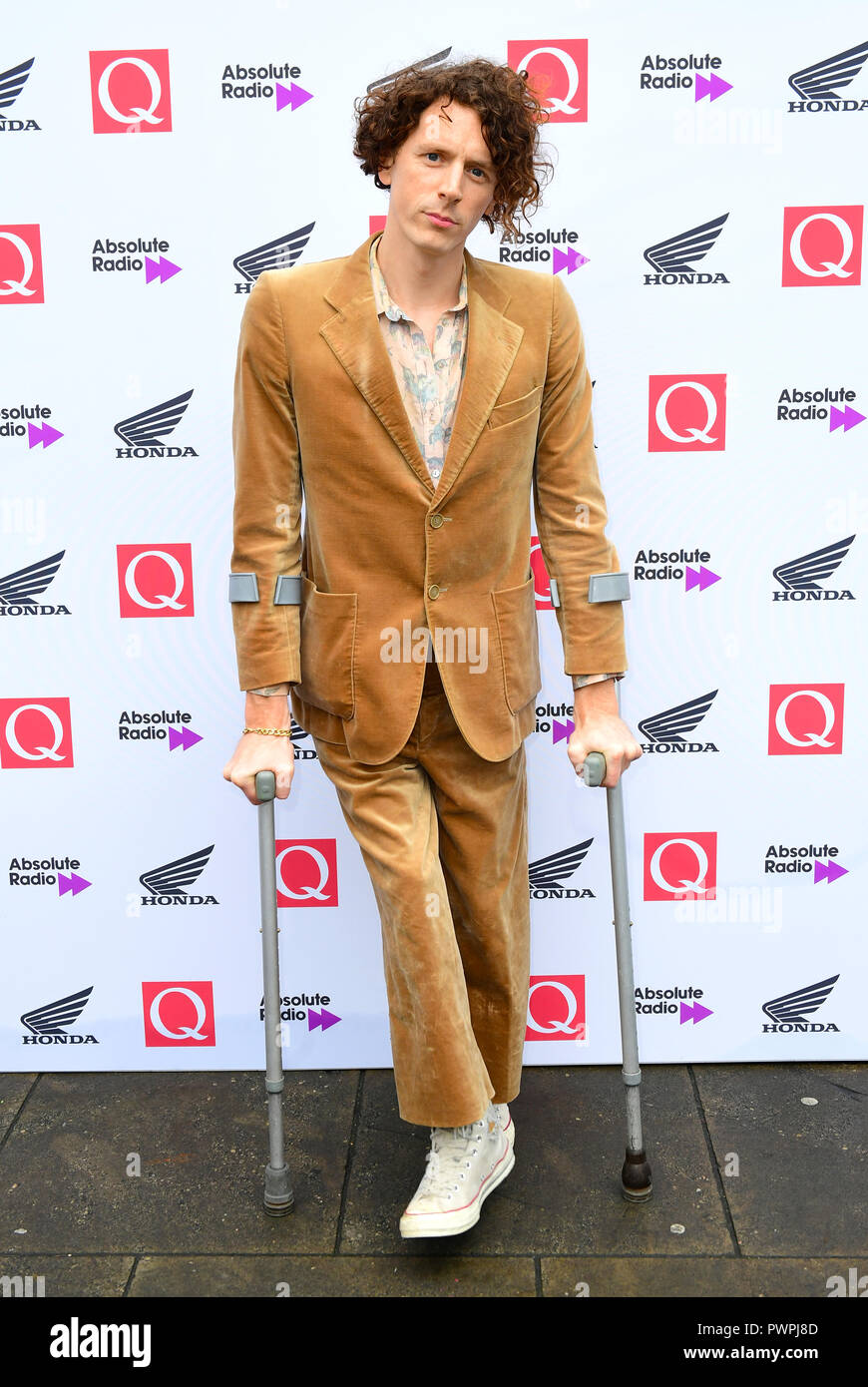 Blaine Harrison during the Q Awards 2018 in association with Absolute ...