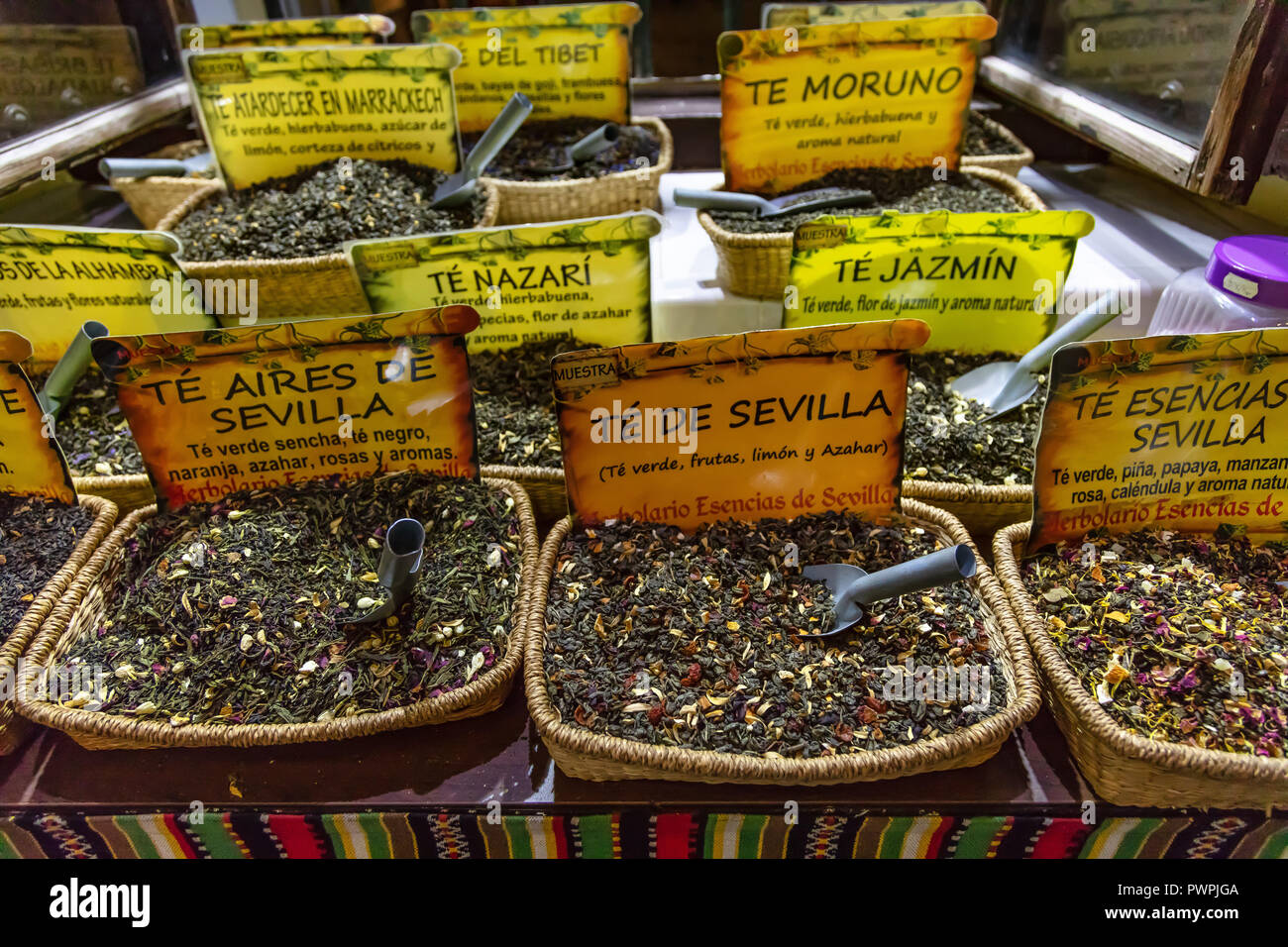 Seville Tea, Spain Stock Photo - Alamy