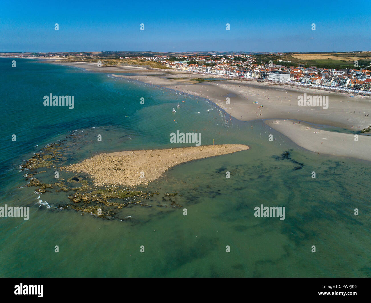 Wimereux beach hi-res stock photography and images - Alamy