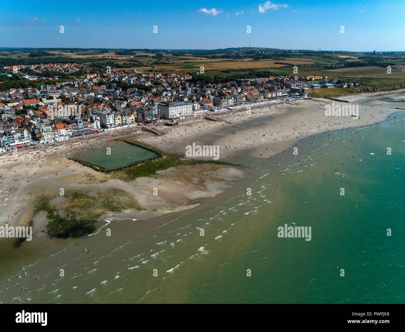 Wimereux france beach hi-res stock photography and images - Alamy