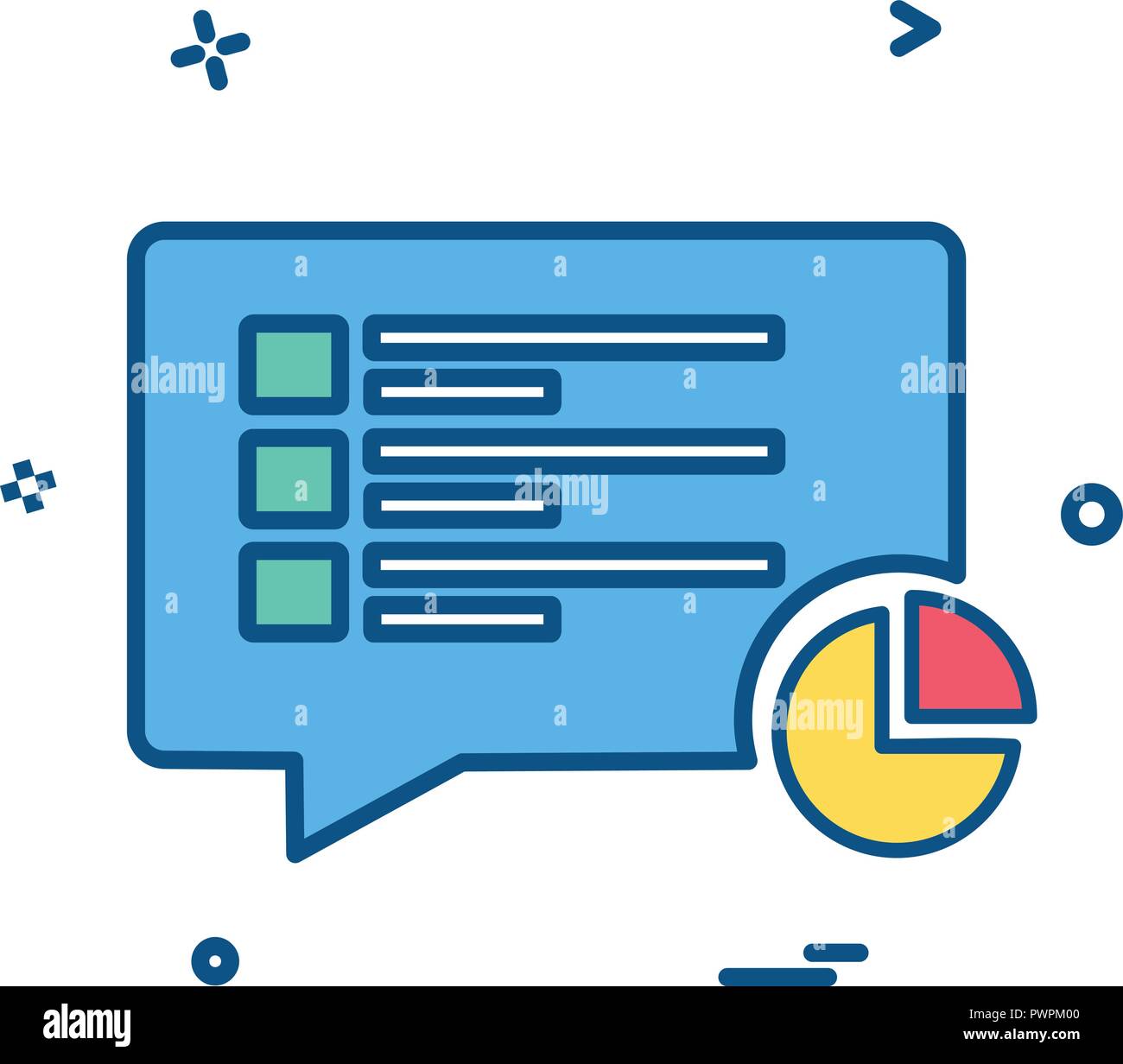 Message icon design vector Stock Vector Image & Art - Alamy