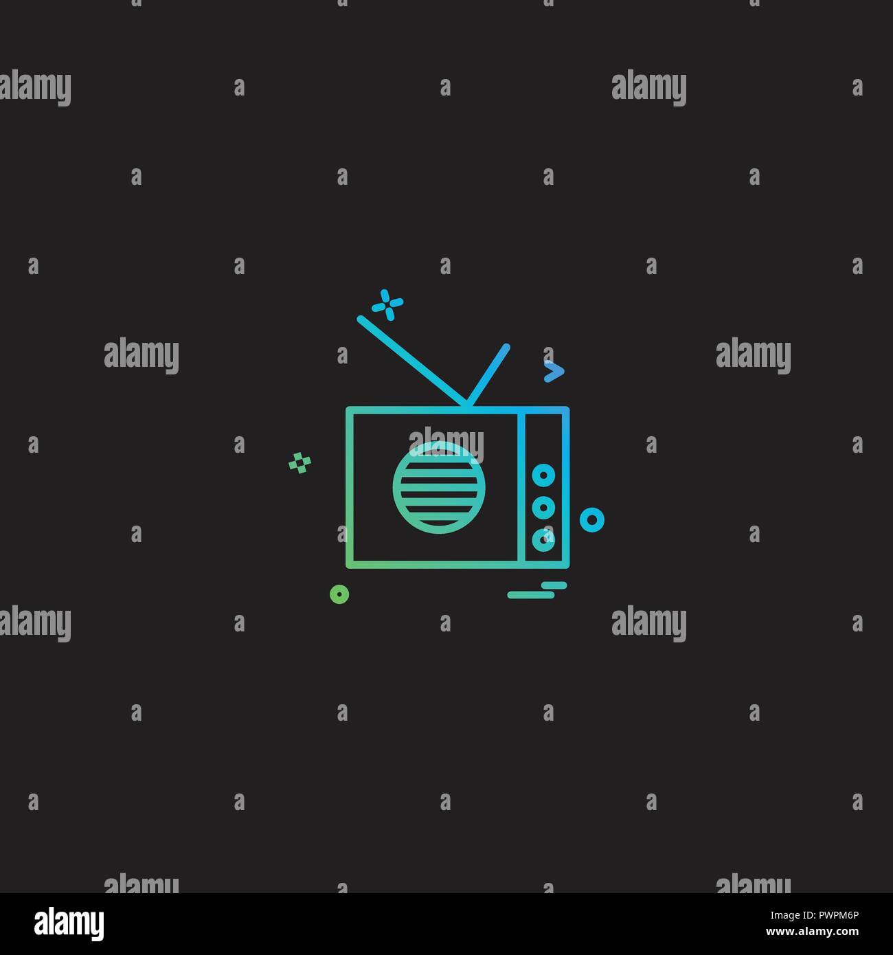 Radio icon design vector Stock Vector Image & Art - Alamy