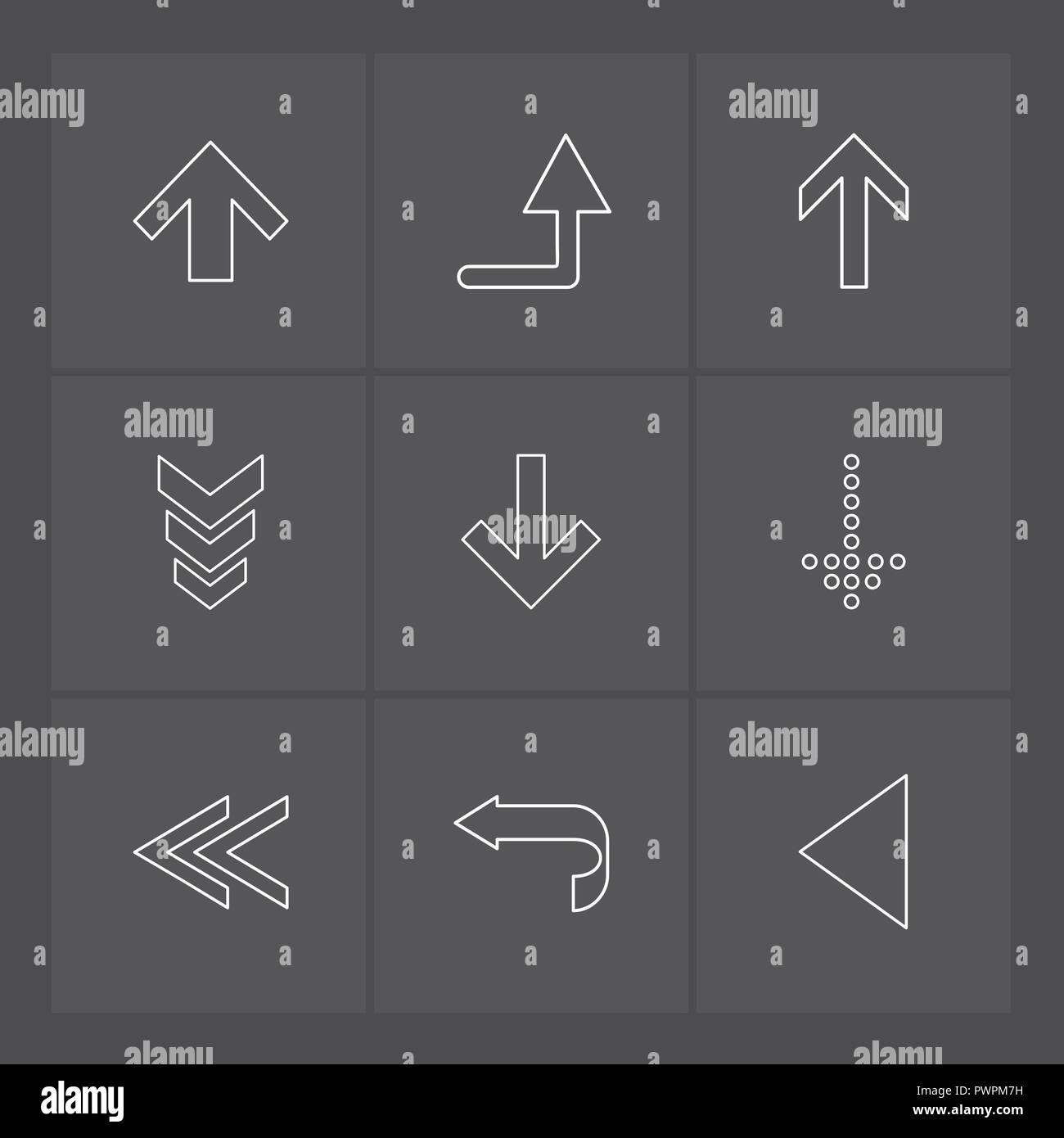 arrows , directions , pointer , arrow , user interface , pointer , up , down , left , right ...