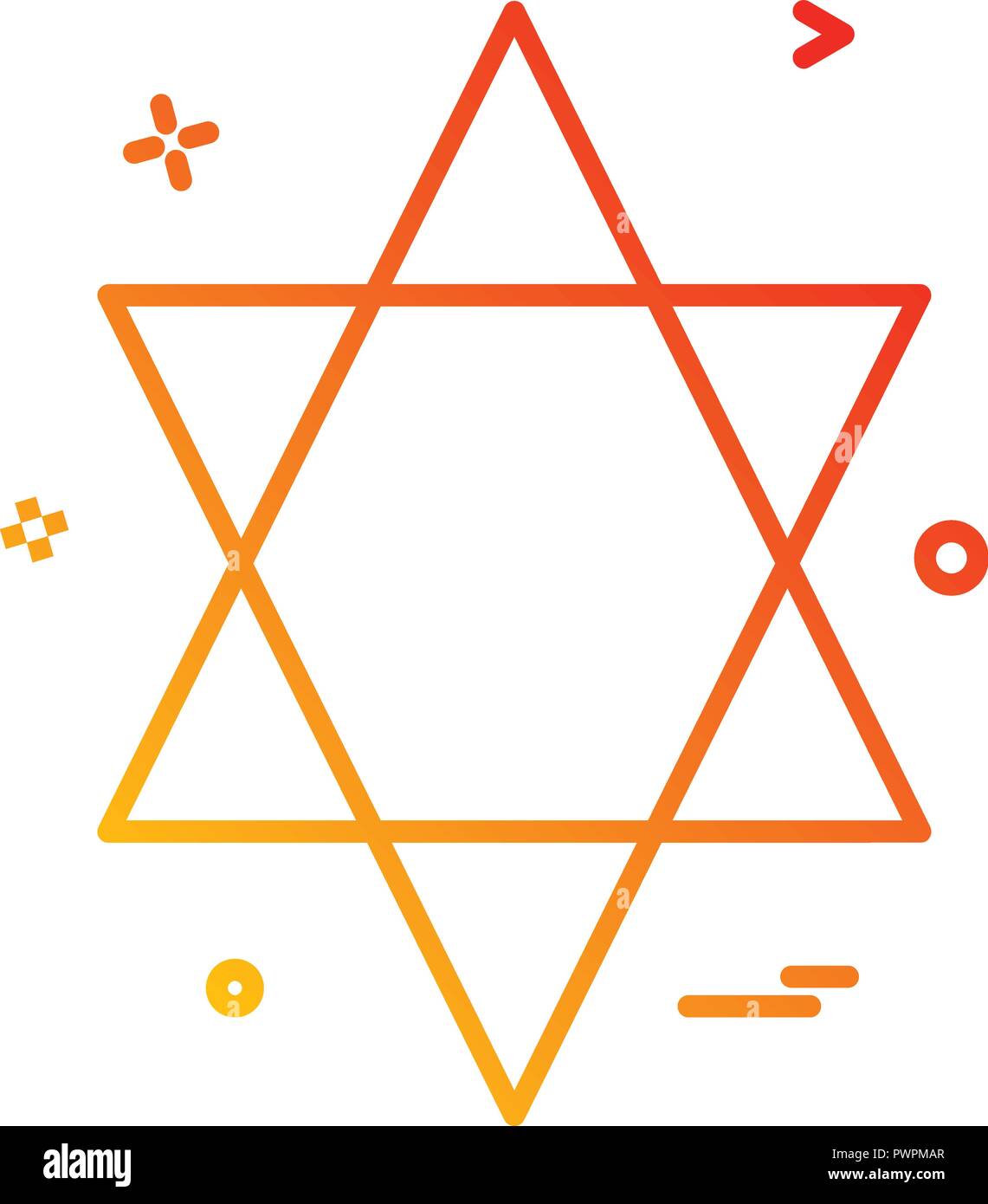 Jewish icon design vector Stock Vector Image & Art - Alamy