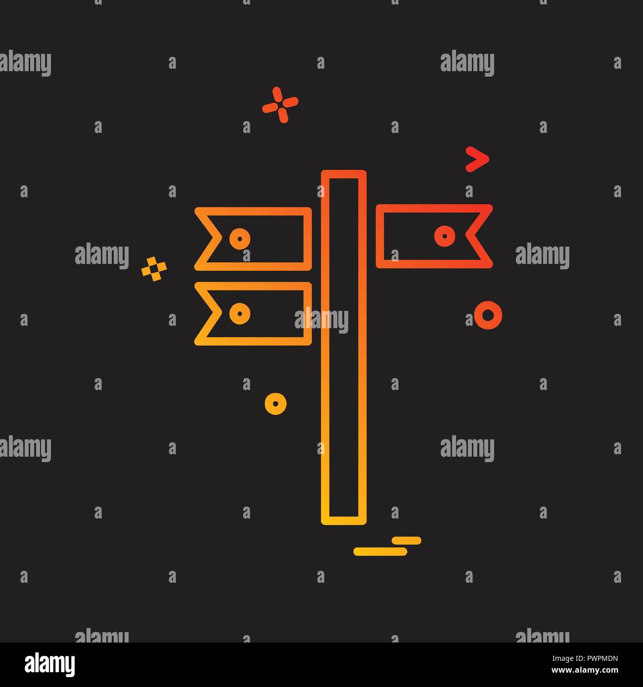 Traffic signs icon design vector Stock Vector Image & Art - Alamy