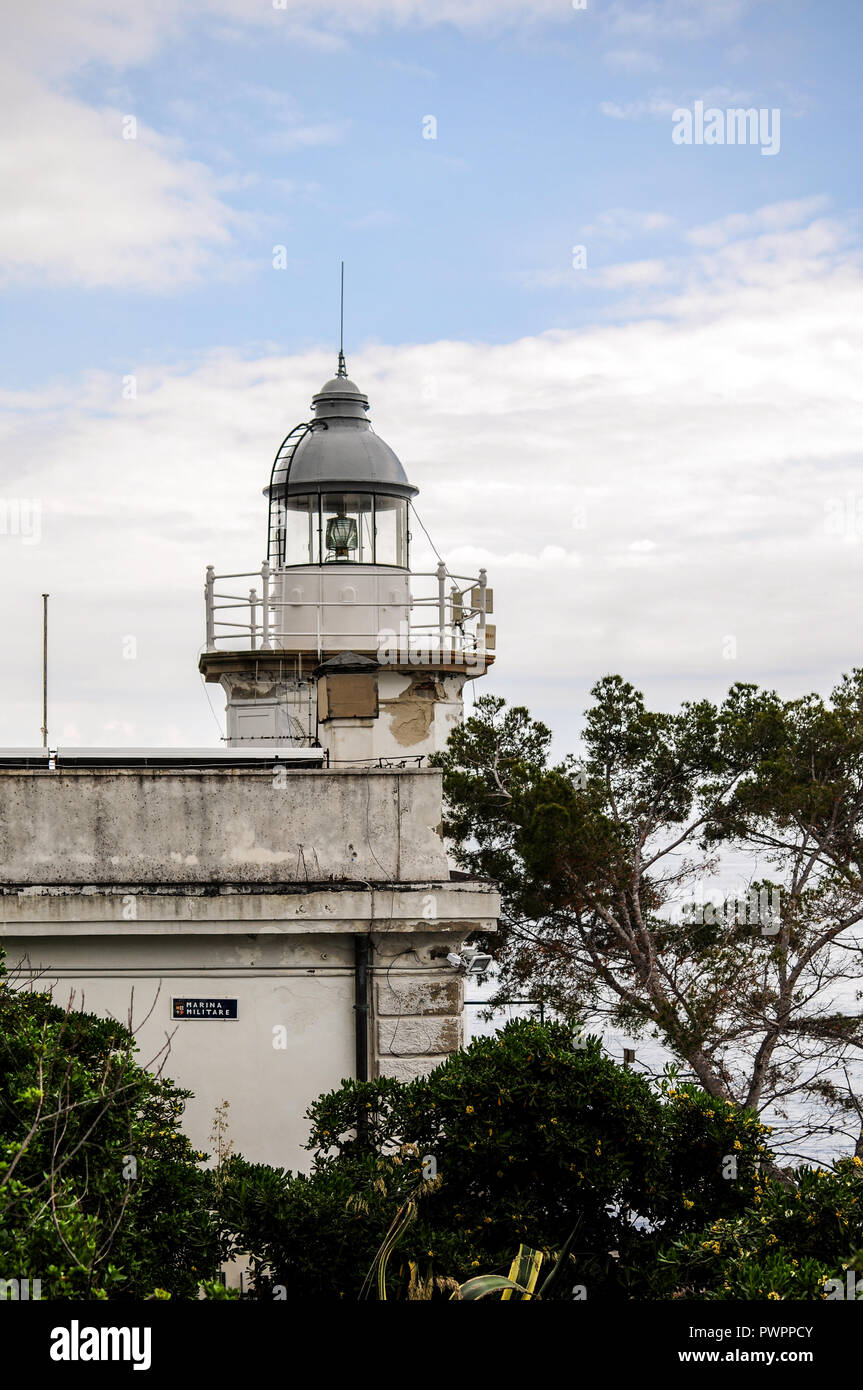 Portofino lighthouse faro hi-res stock photography and images - Alamy