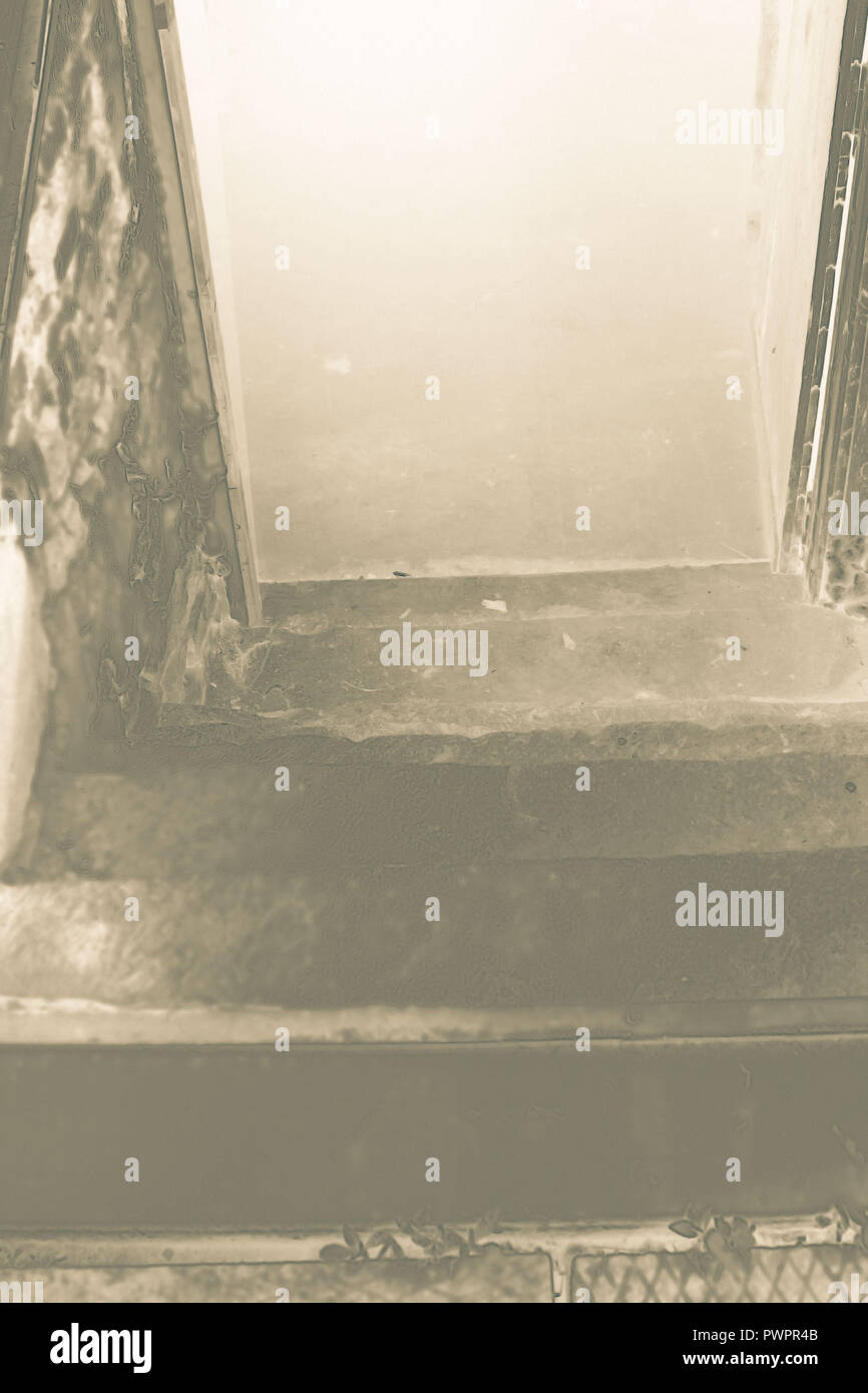 Old stairs basement hi-res stock photography and images - Alamy