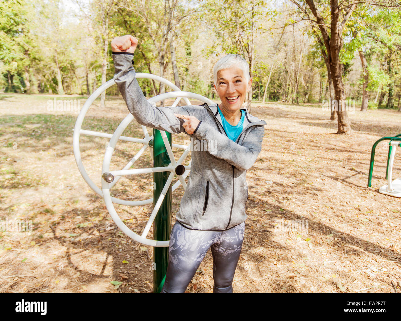 Flexibility in old age hi-res stock photography and images - Alamy