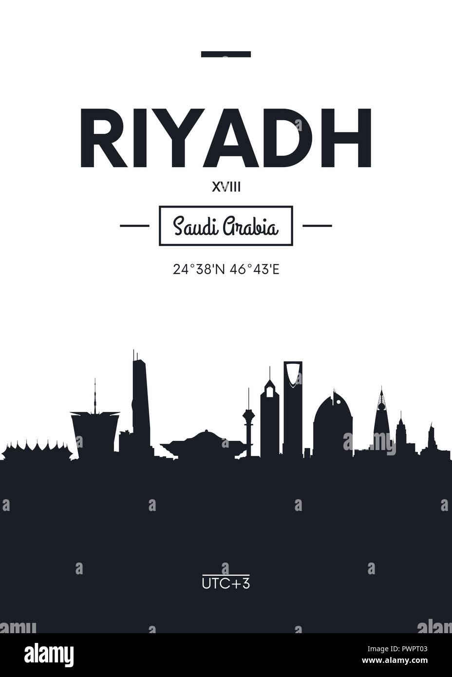 Digital city riyadh Stock Vector Images - Alamy