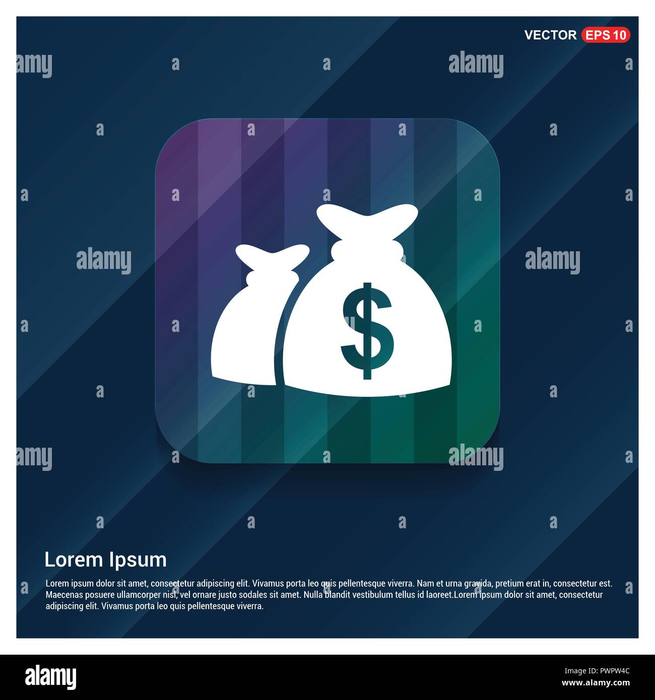 Money Bag icon Stock Vector Image & Art - Alamy