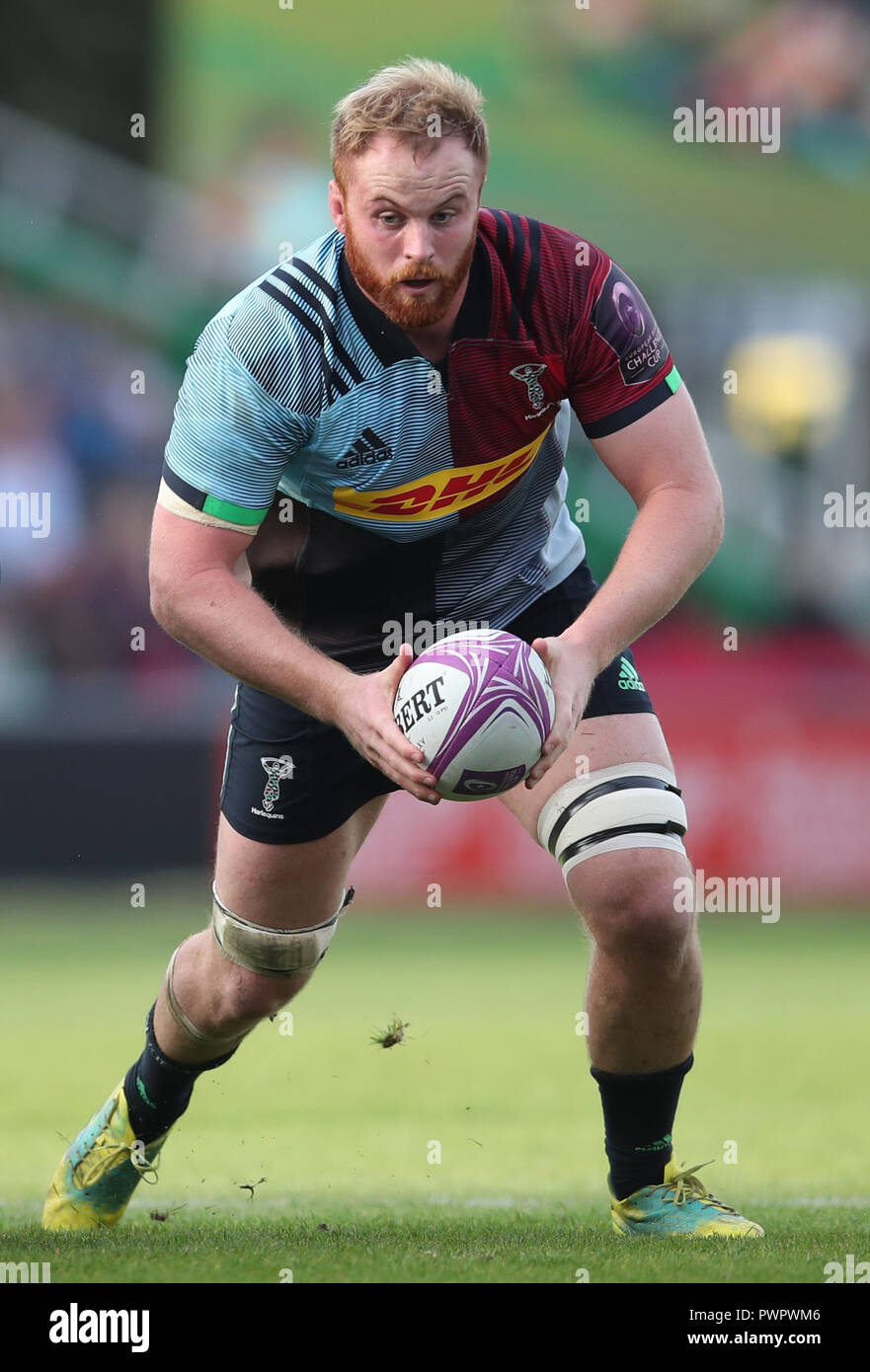Harlequins' James Chisholm Stock Photo - Alamy